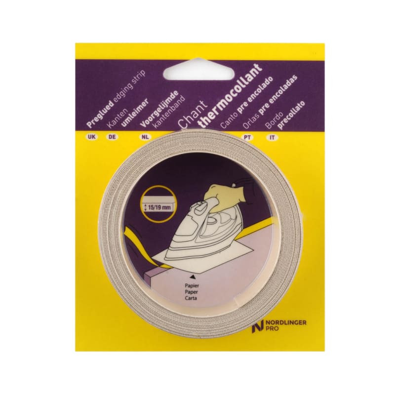 Bande de chant Béton minéral 42mm Mélaminée pré-encollé